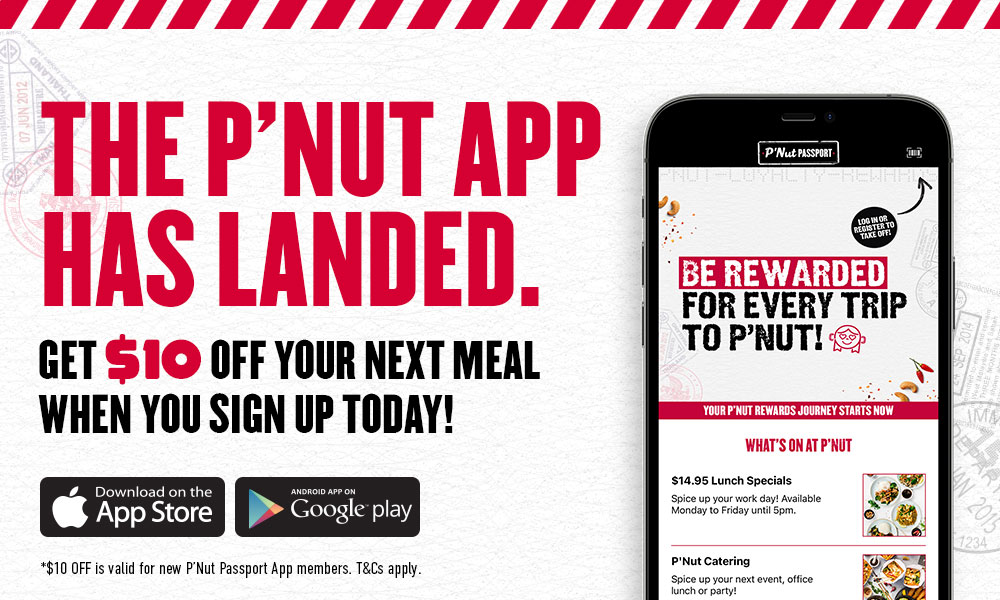 THE P'NUT LOYALTY APP IS HERE - P'Nut