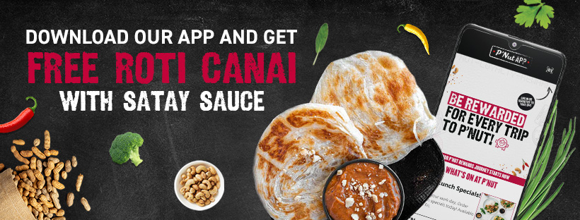 DOWNLOAD THE P'NUT APP AND UNLOCK GREAT REWARDS